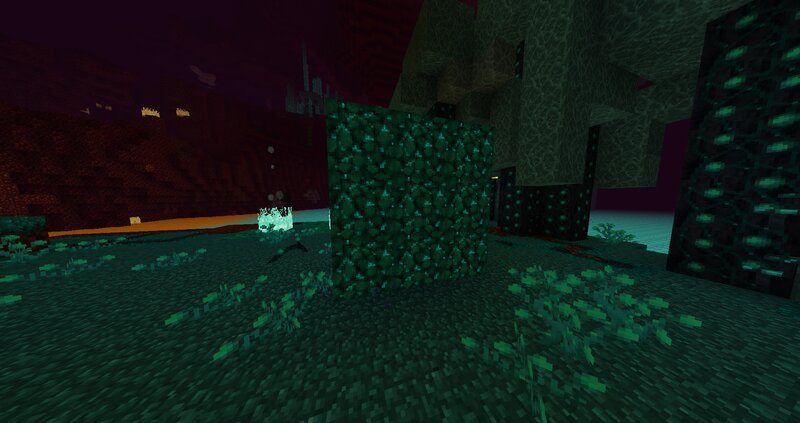 Overgrowth Addon: Diverse Nether Biomes Minecraft Texture Pack