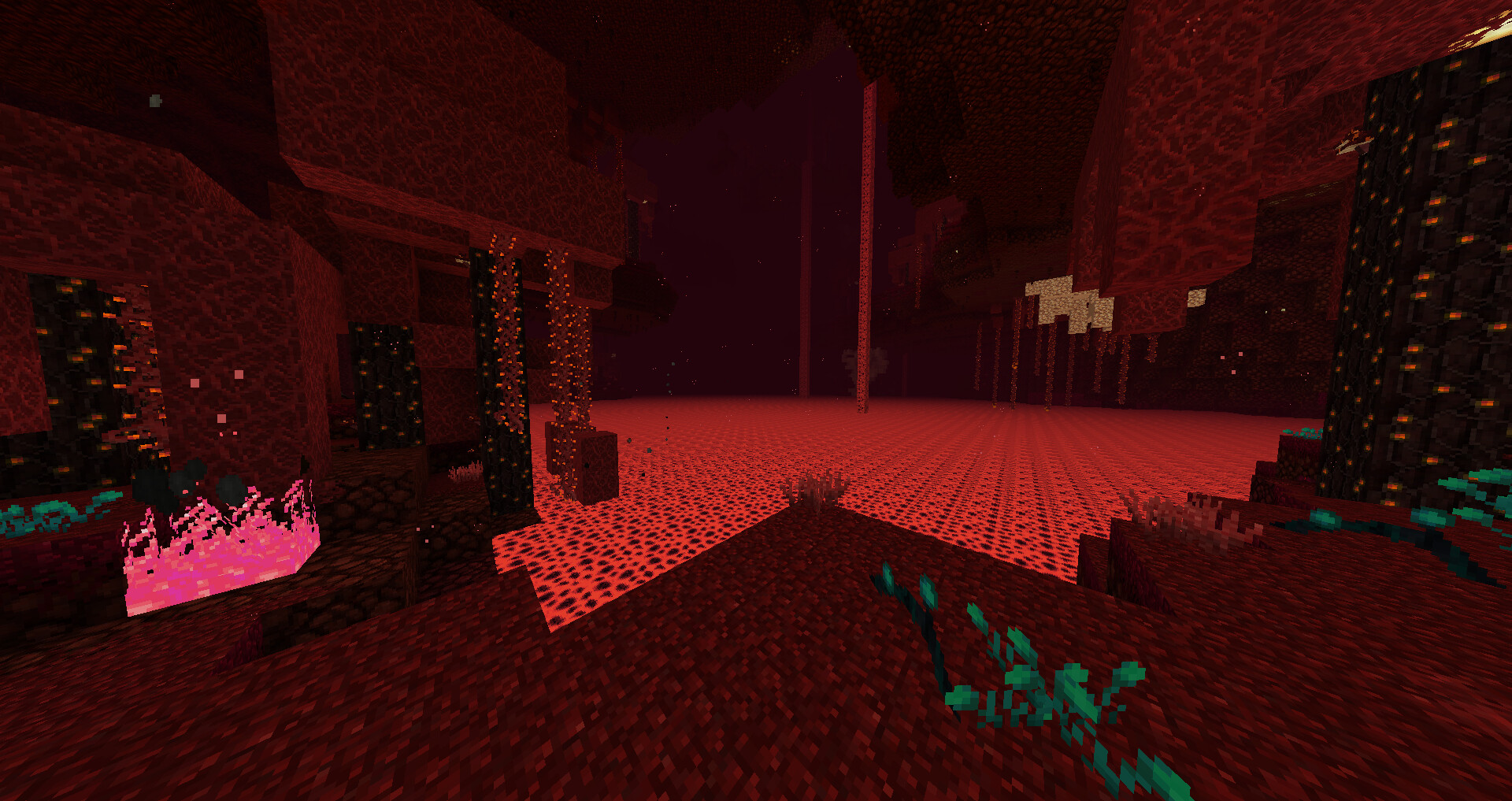 Overgrowth Addon: Diverse Nether Biomes Minecraft Texture Pack