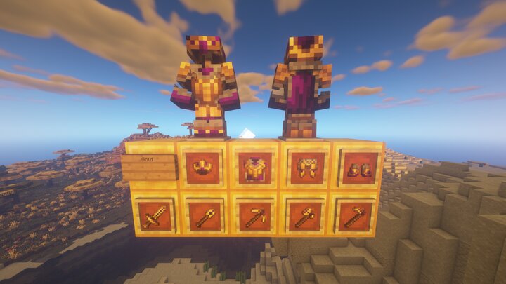 OimonOnion's Tools and Armor 2 Minecraft Texture Pack