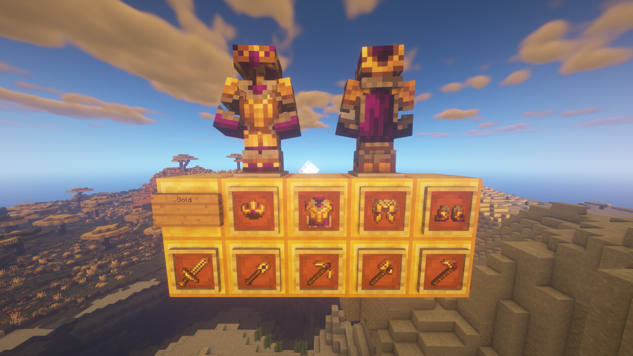 OimonOnion's Tools and Armor 2 Minecraft Texture Pack