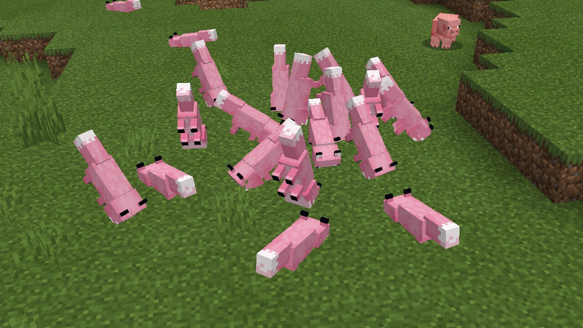 Bedrock Fox Trident Minecraft Texture Pack