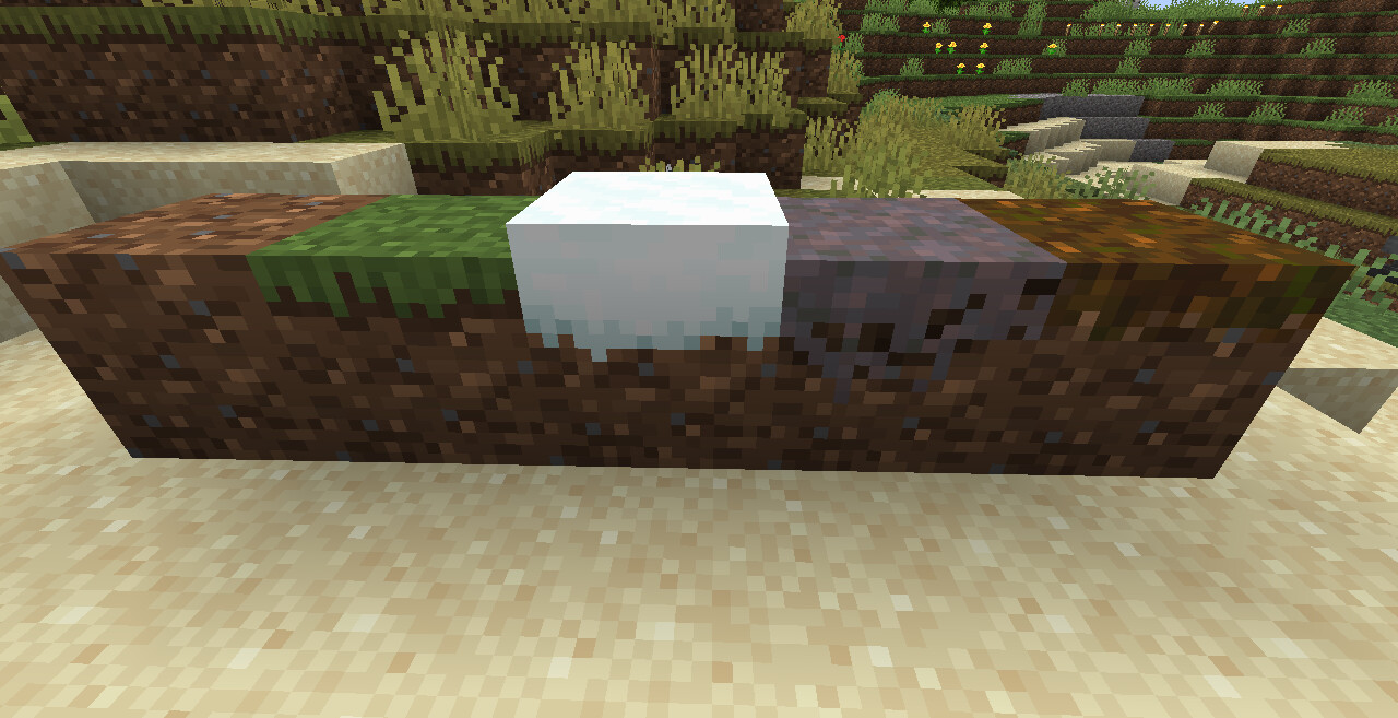 Better Dirt and Water Minecraft Texture Pack