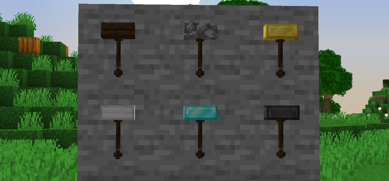 WAR HAMMERS Minecraft Texture Pack
