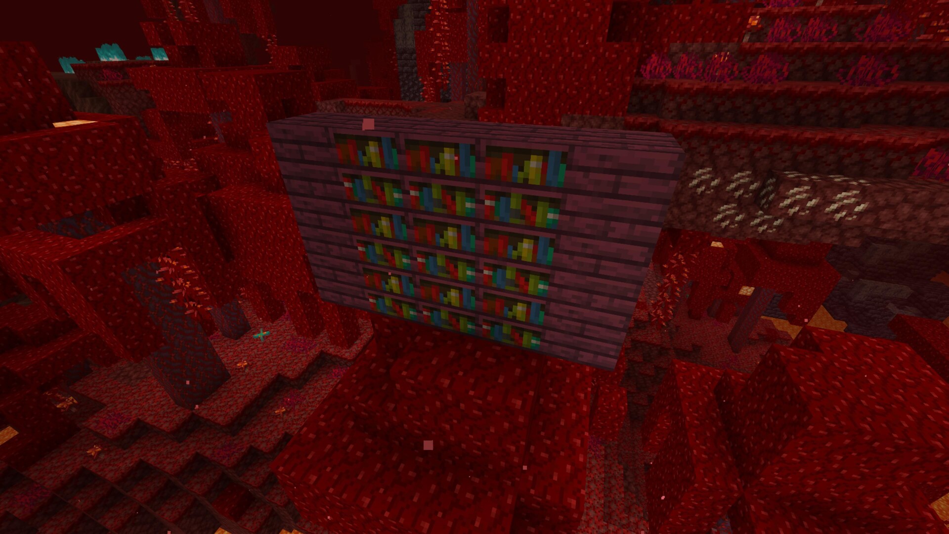 Biome-Dependent Bookshelf Overlay (Works with any other bookshelf-changing pack, Optifine ...