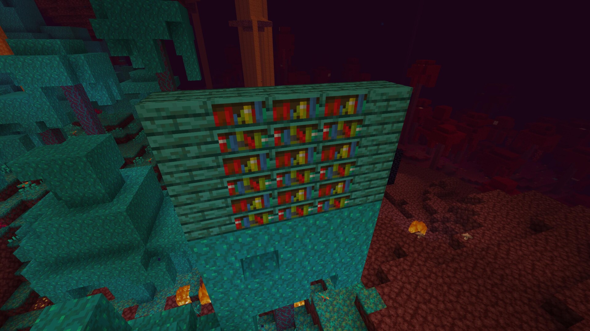 Biome-Dependent Bookshelf Overlay (Works with any other bookshelf ...