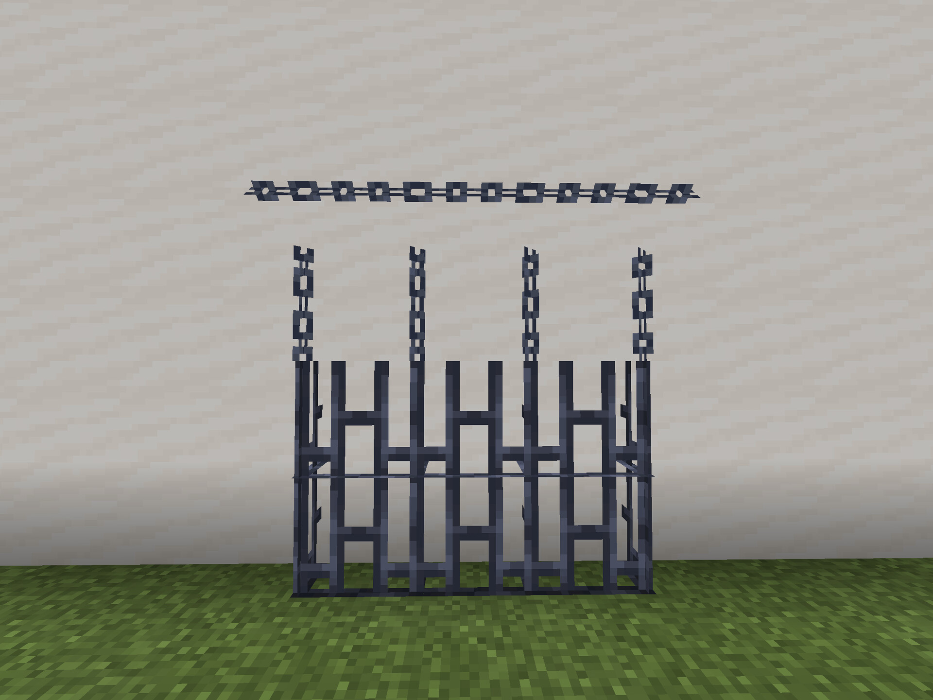 Chain-Colored Iron Bars (Java) Minecraft Texture Pack