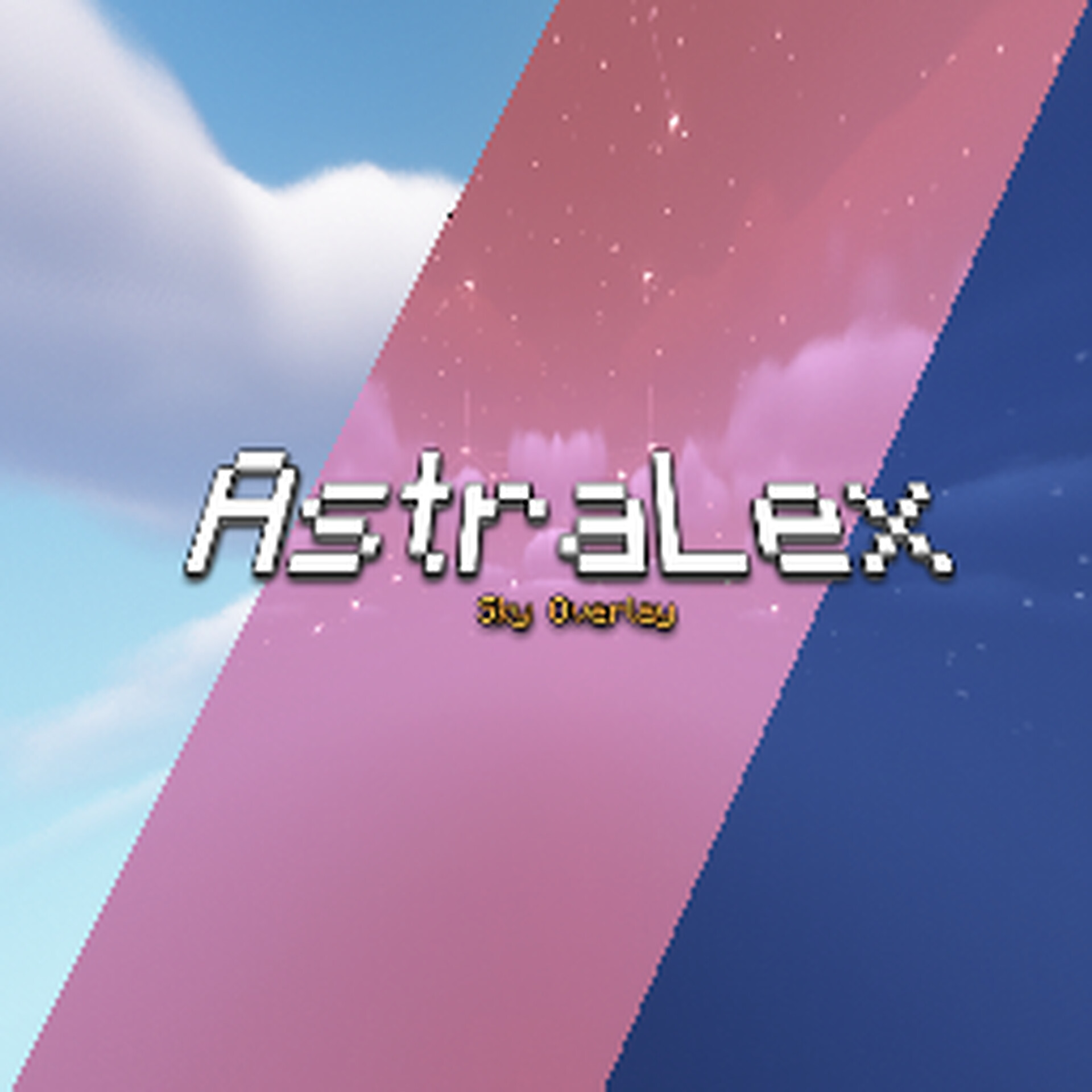 ASTRALEX Sky Shader Overlay | DAY, EVE, NIGHT | 1.8 Minecraft Texture Pack