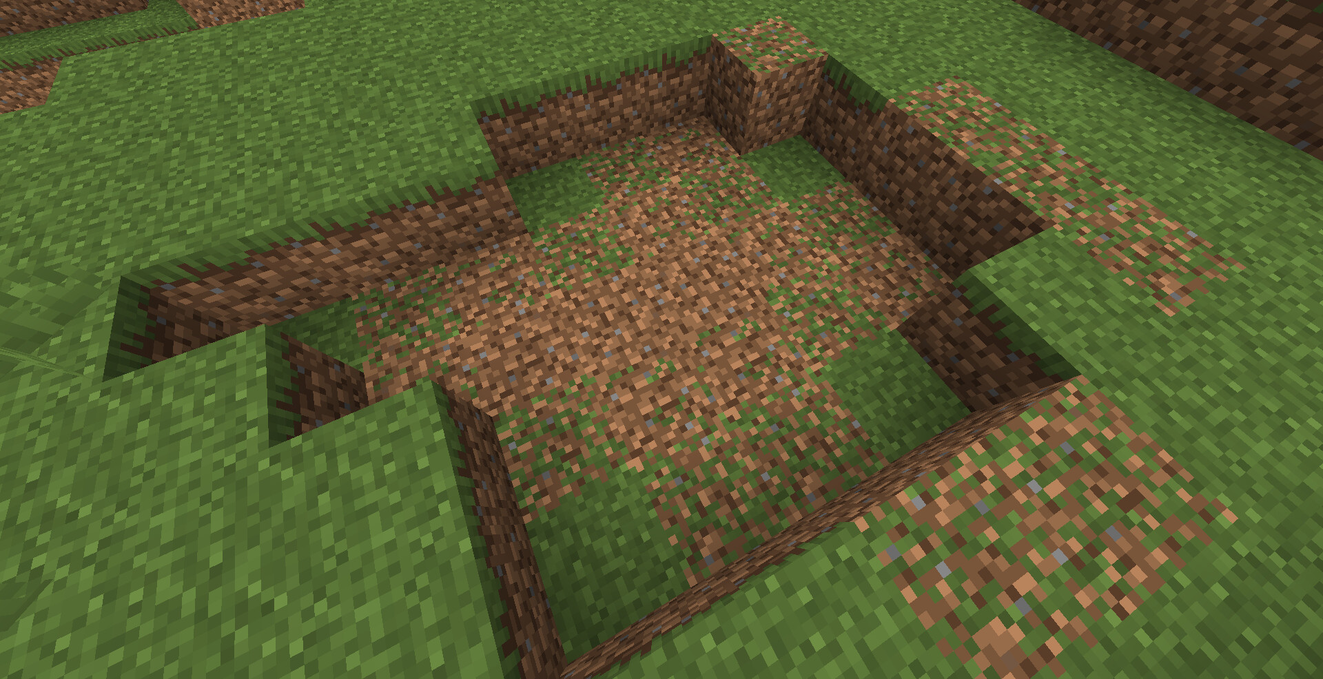 Half-Grown Grass Minecraft Texture Pack