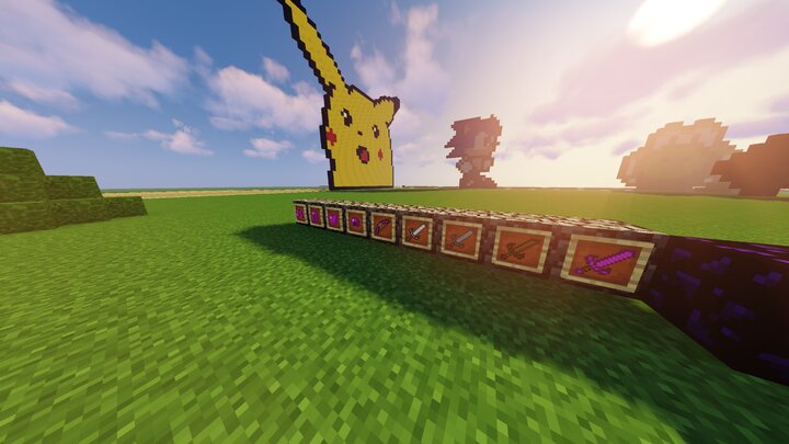 A Nice One For PvP and Pixel Art Minecraft Texture Pack