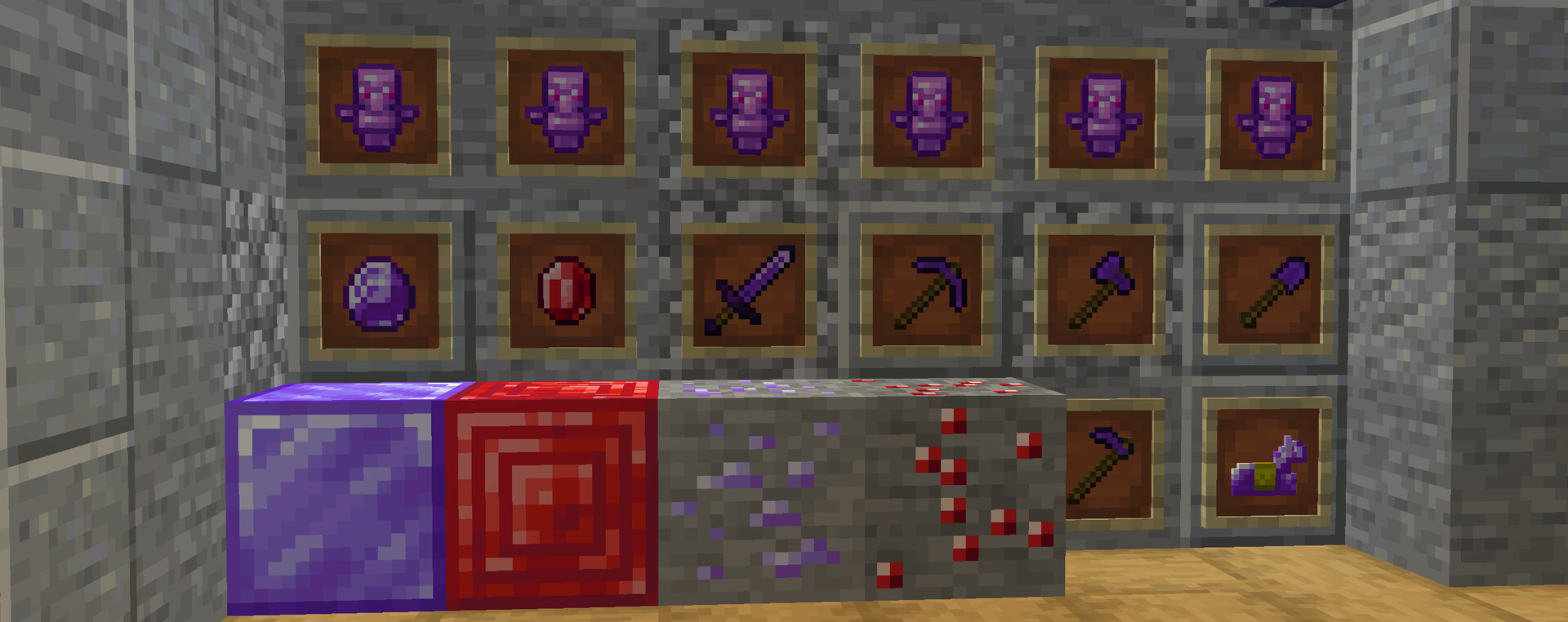 Fusions Purple Texture packV1 Minecraft Texture Pack