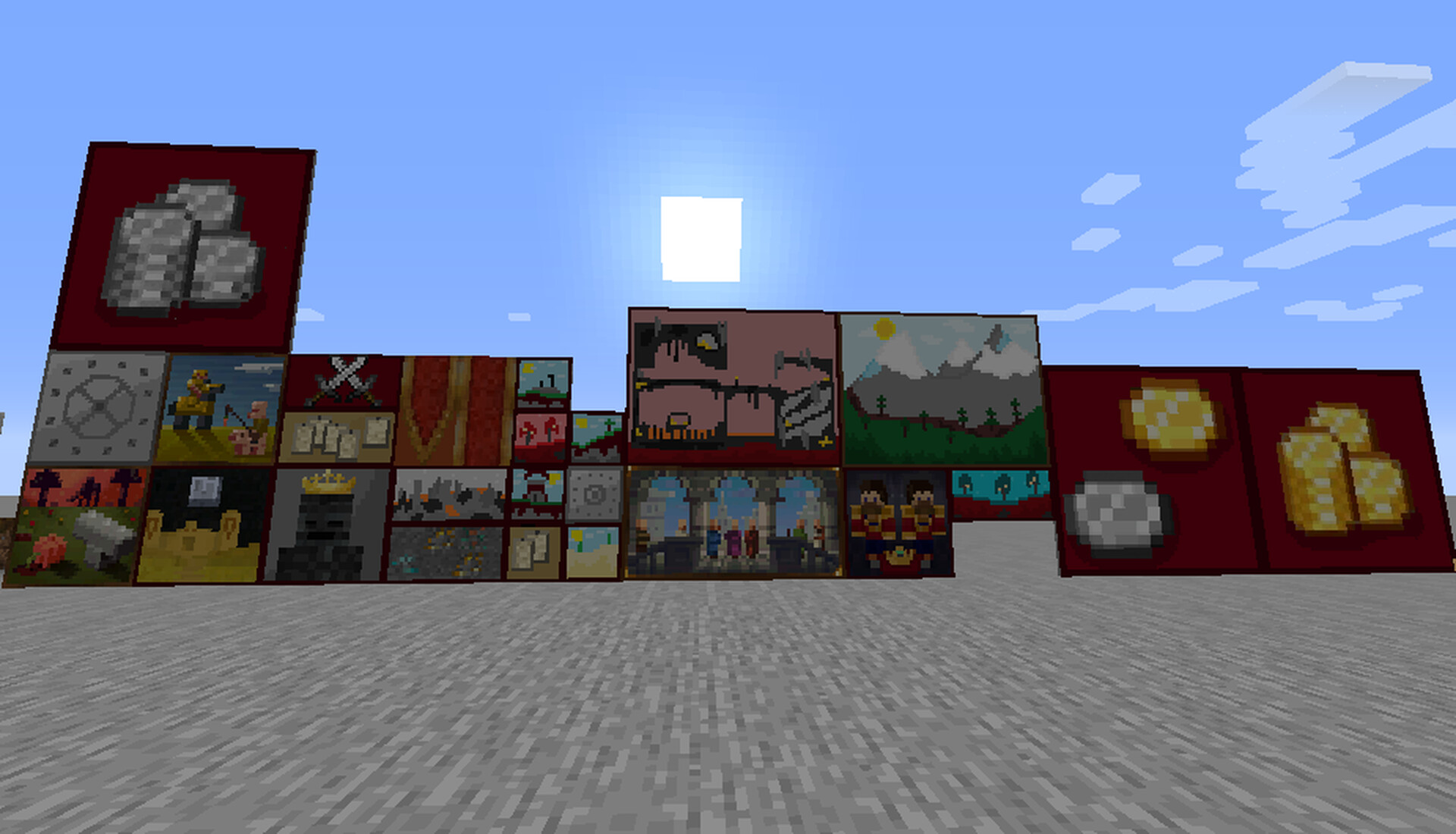 Painting plus Minecraft Texture Pack