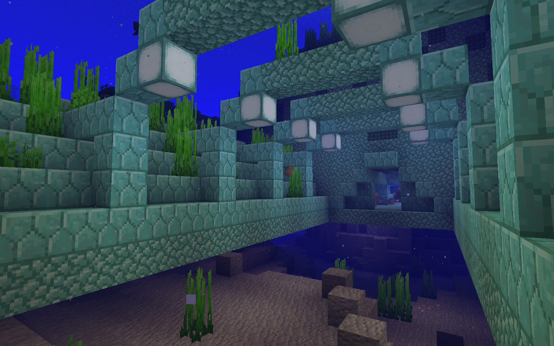 New prismarine bricks Minecraft Texture Pack