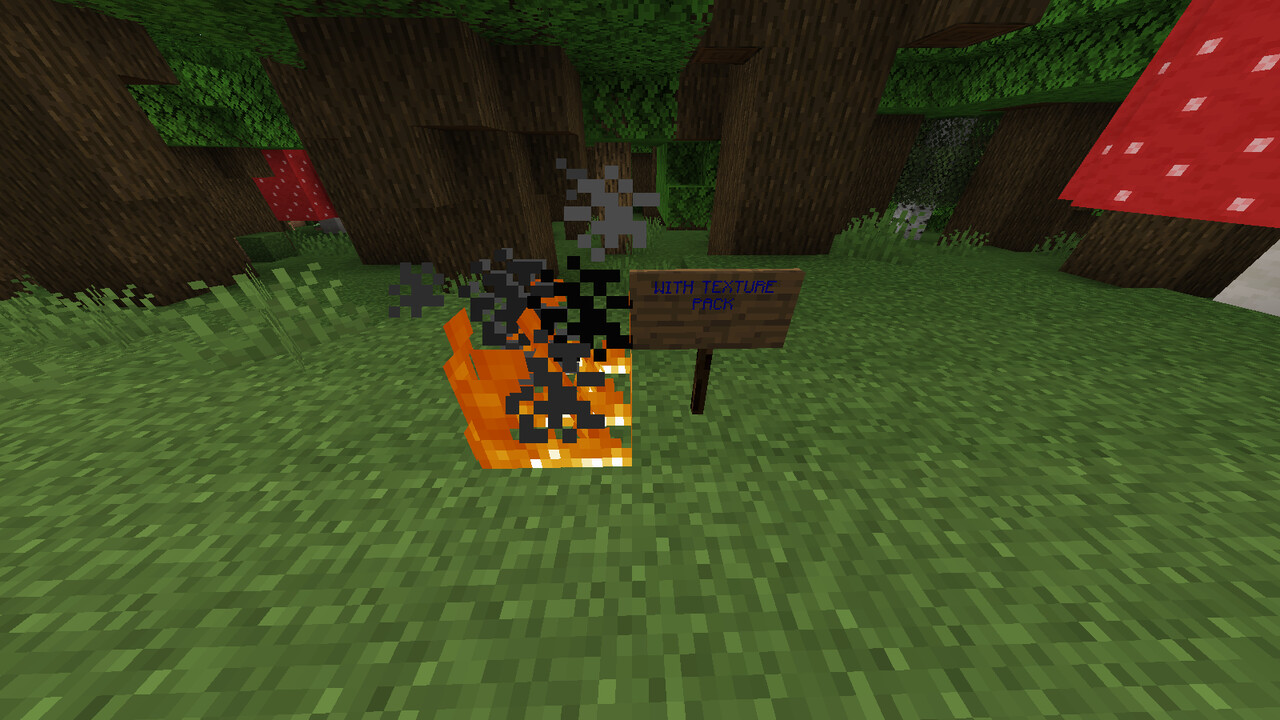 Low fire Minecraft Texture Pack