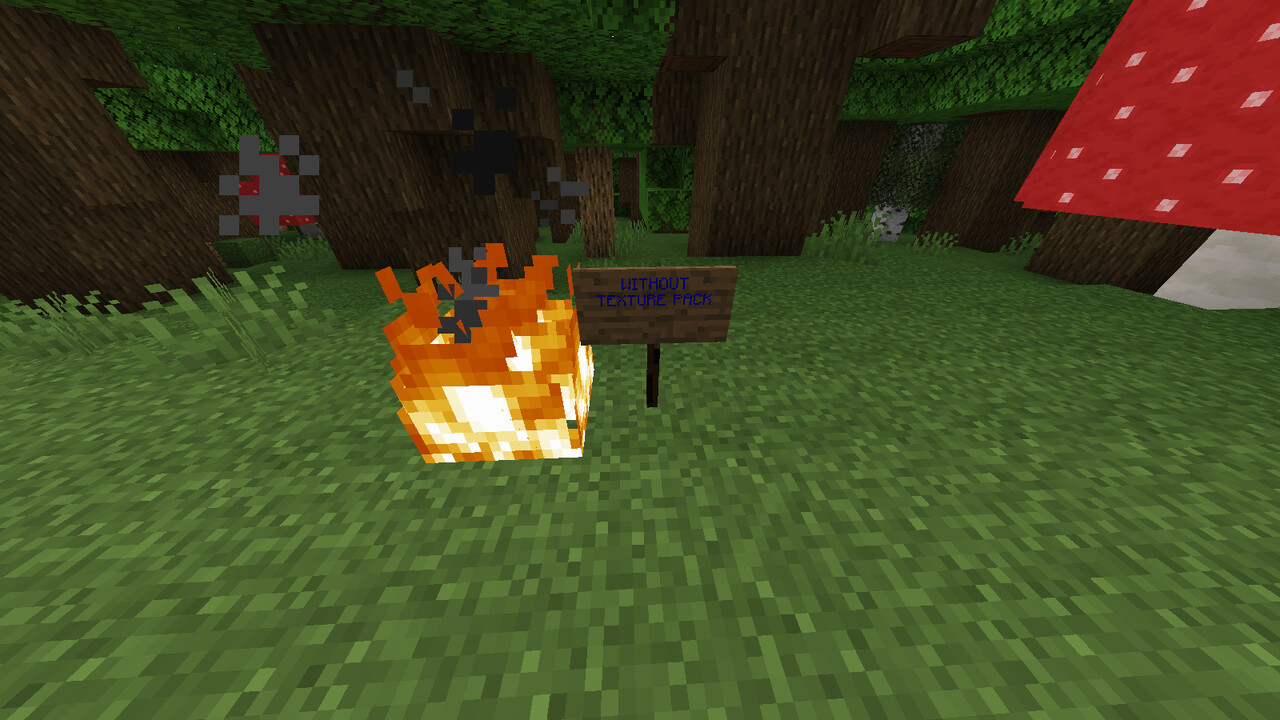 Low fire Minecraft Texture Pack