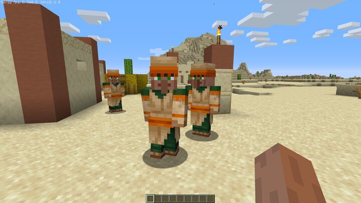 Uncrossed Villager Arms (Jappa) Minecraft Texture Pack