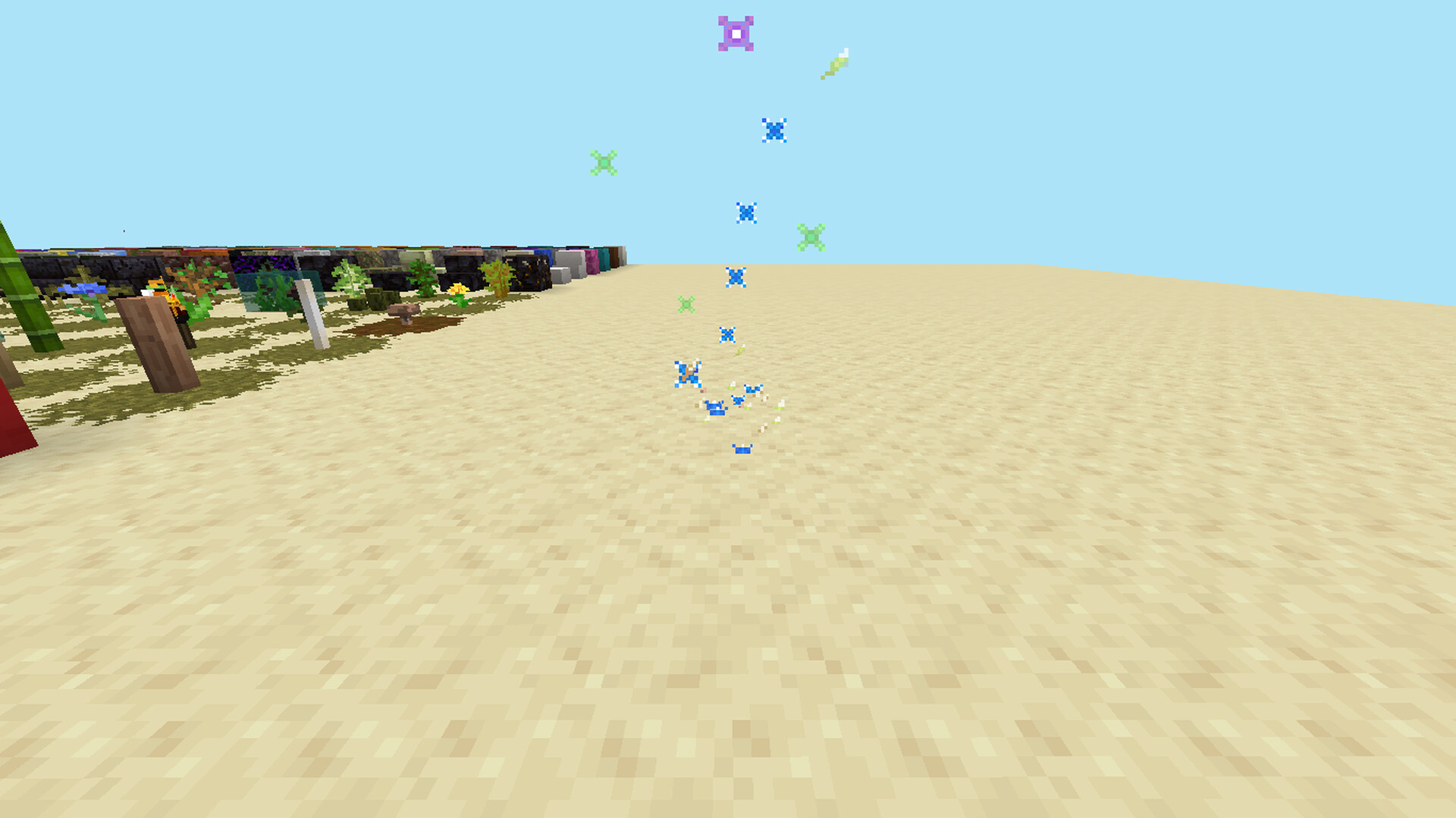 RGB Sparks Fireworks Minecraft Texture Pack