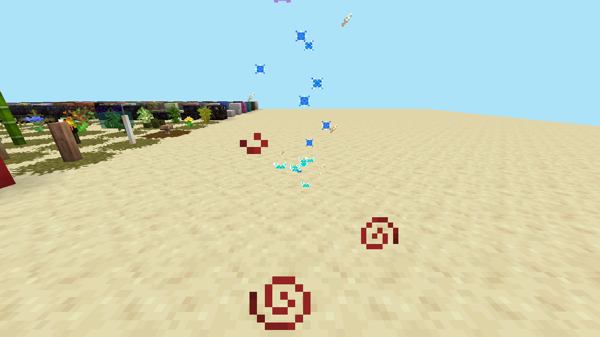 RGB Sparks Fireworks Minecraft Texture Pack