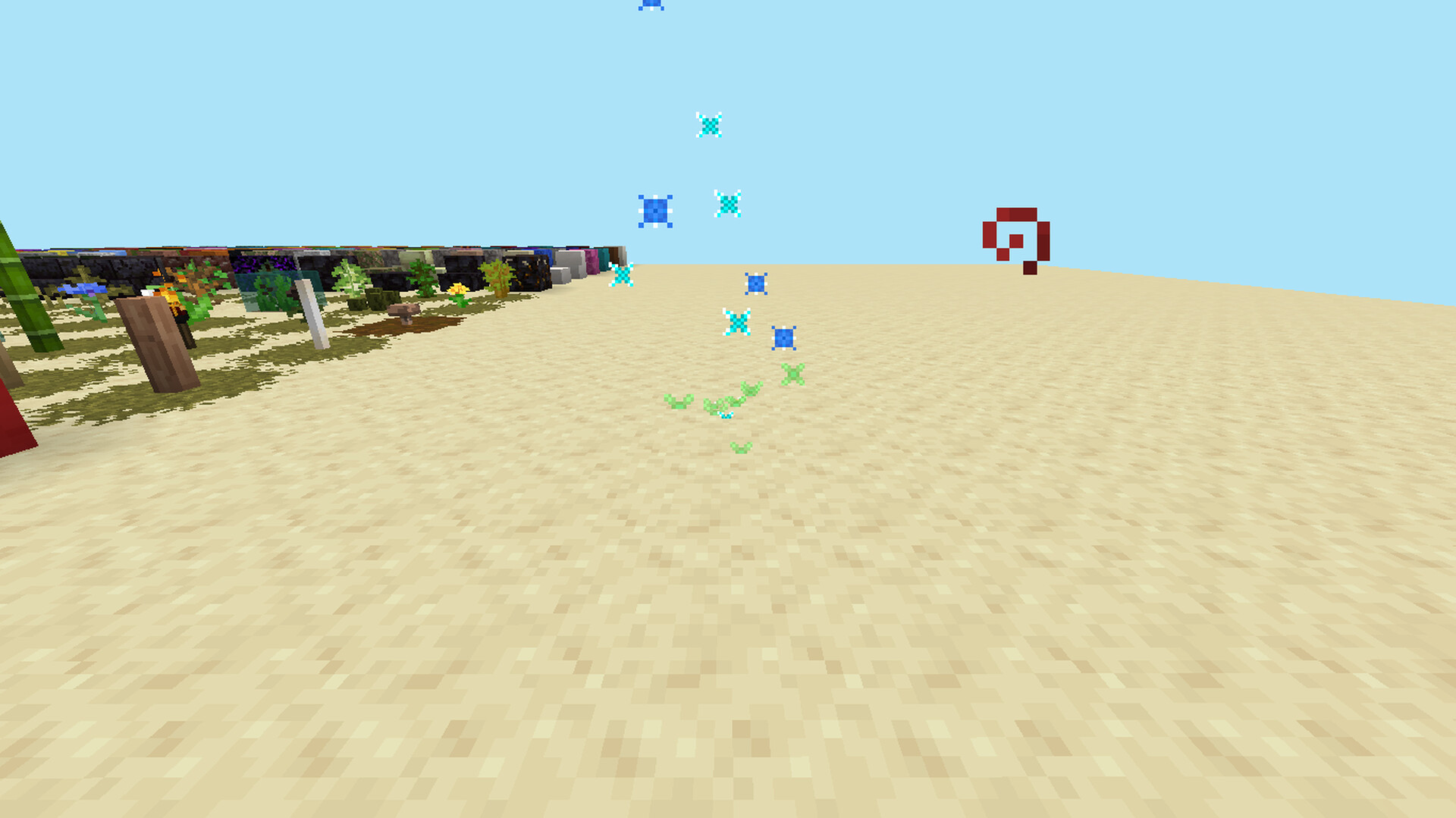 RGB Sparks Fireworks Minecraft Texture Pack