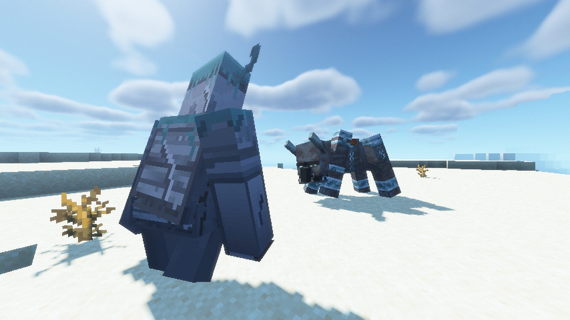 Ancient civilization Warden V2.1 (fresh animations) Minecraft Texture Pack