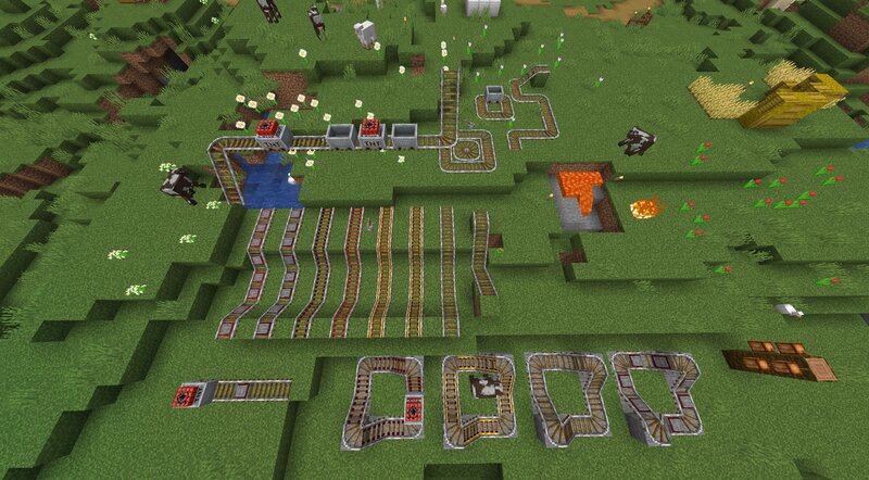 Rails Reimagined Minecraft Texture Pack