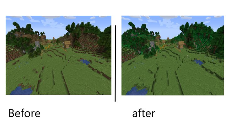 Grassy Hills Minecraft Texture Pack