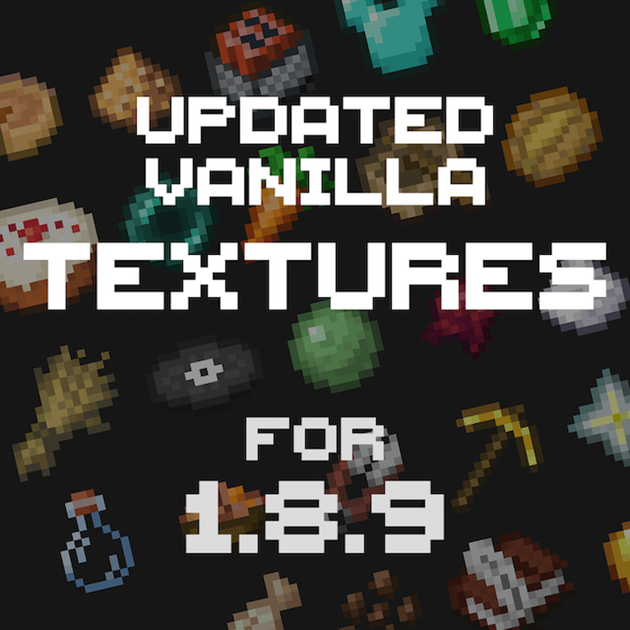 *𝗡𝗘𝗪* Updated Vanilla Minecraft Textures for 1.8.9 Minecraft Texture Pack