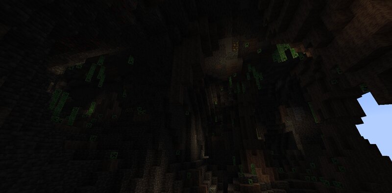 Stalactite Creeper Minecraft Texture Pack