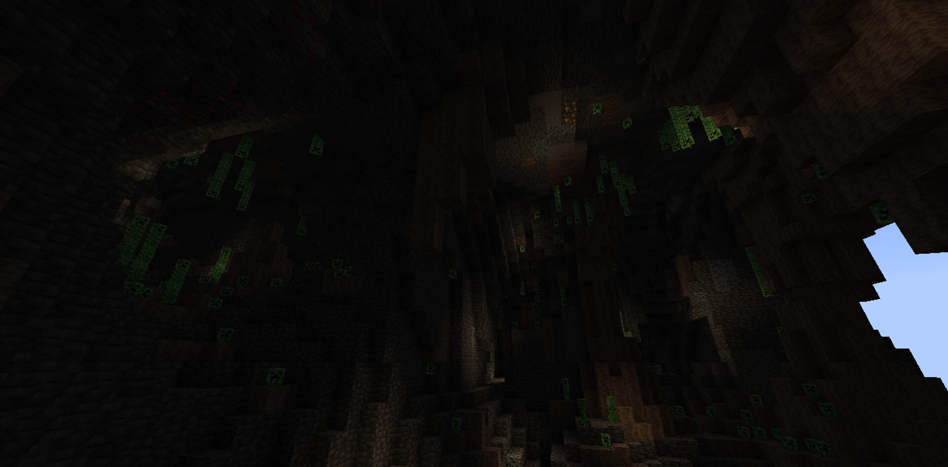Stalactite Creeper Minecraft Texture Pack