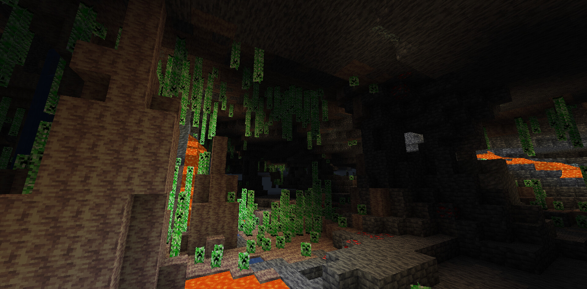 Stalactite Creeper Minecraft Texture Pack
