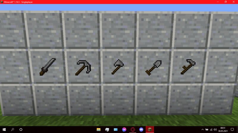 Custom Tools Minecraft Texture Pack