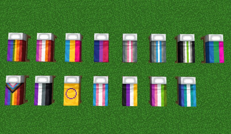 Pride Beds! (Java Edition) Minecraft Texture Pack