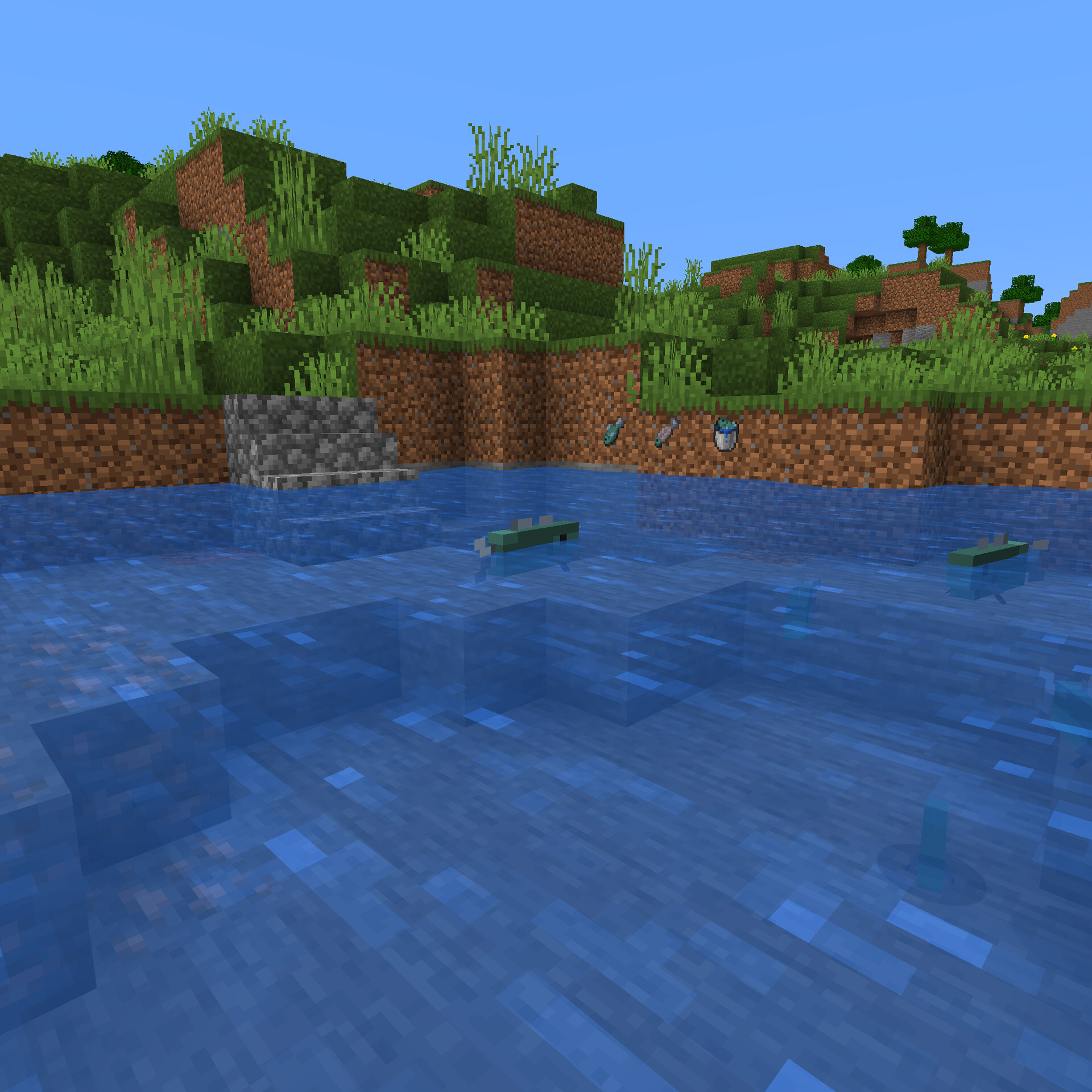 Blue Fish (Pre-1.13 Fish Palette) Minecraft Texture Pack