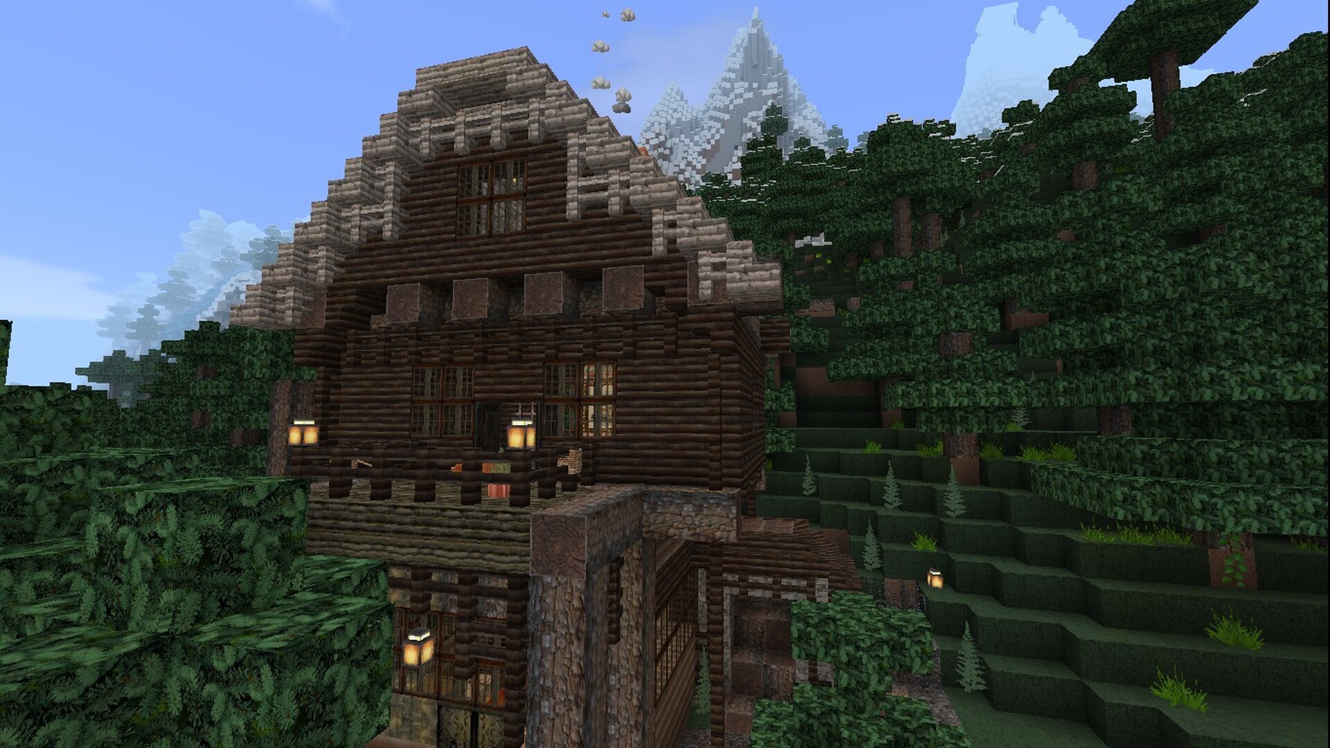 Shmoosee's Real Rustic Photo-realistic 128 x 1.19 Java and Bedrock ...