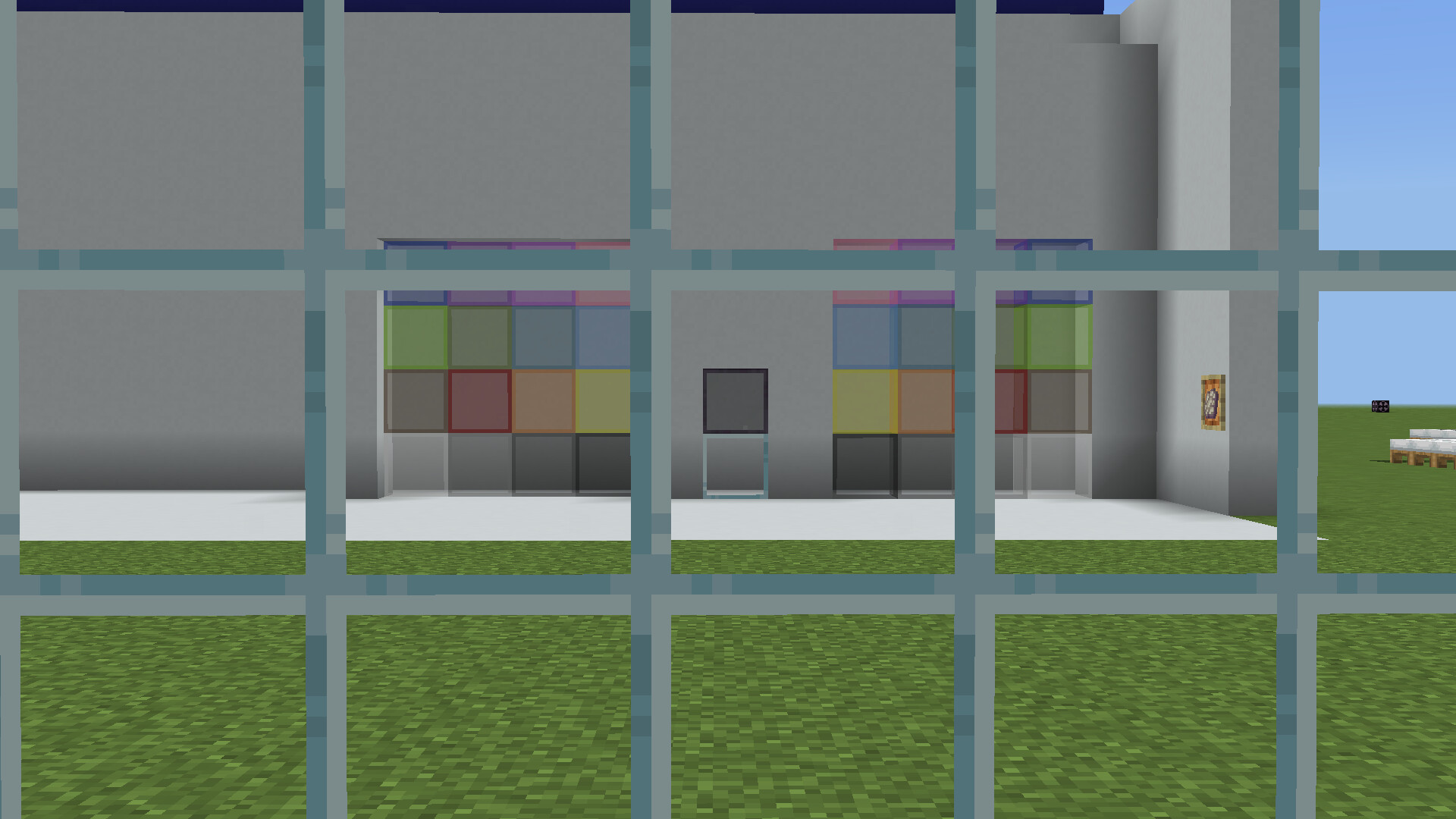 Clean Glass Texture - Minecraft Bedrock Minecraft Texture Pack