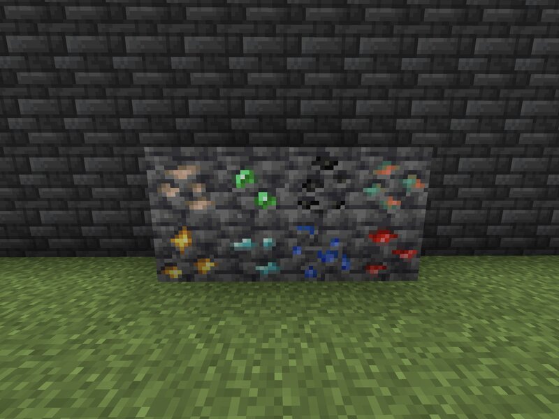 Less Visible Ores (Bedrock) Minecraft Texture Pack