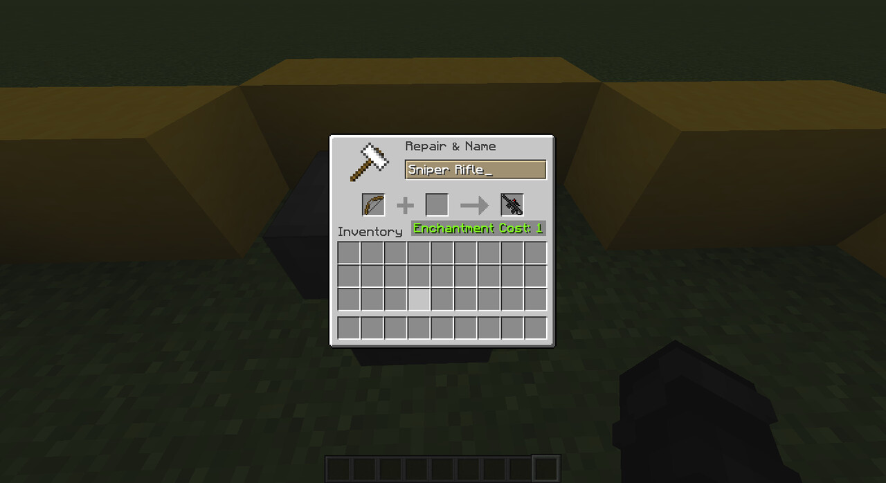 Sniper Rifle Bow Minecraft Texture Pack