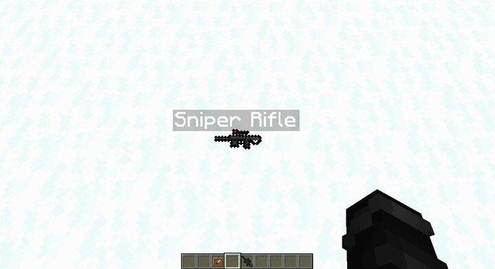 Sniper Rifle Bow Minecraft Texture Pack
