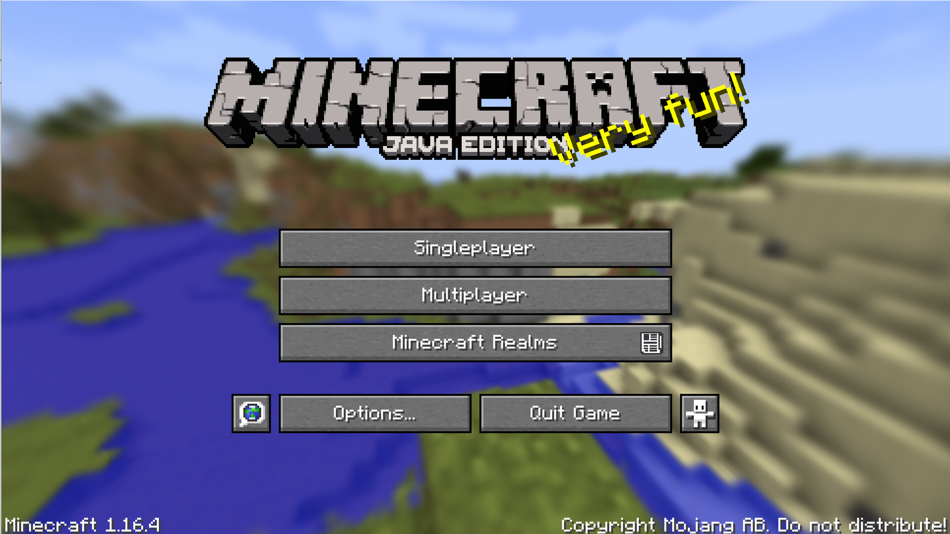 Minecraft Title Screen - Beta 1.8 Minecraft Texture Pack