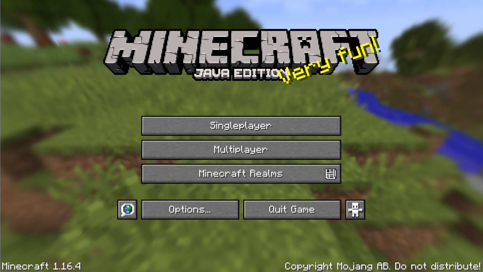 Minecraft Title Screen - Beta 1.8 Minecraft Texture Pack