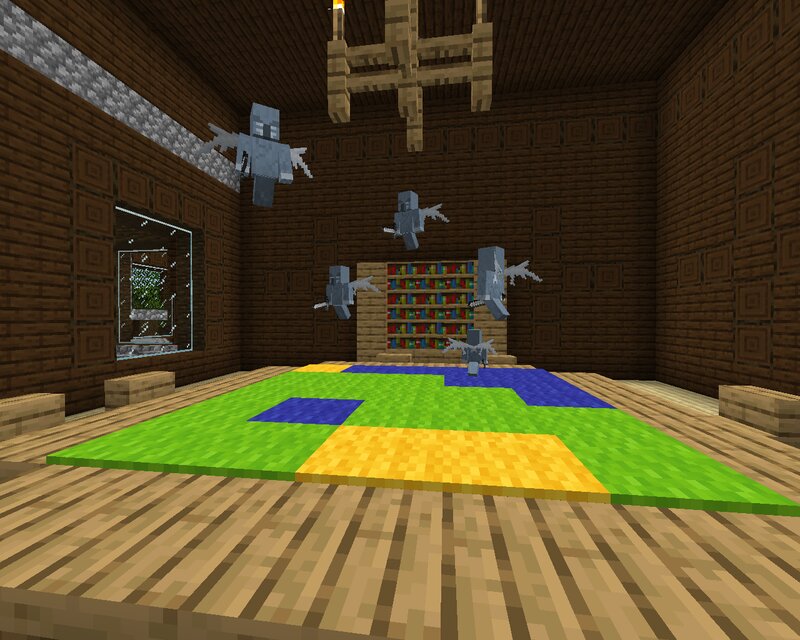 Illager head model for a Vex (with Optifine) Minecraft Texture Pack