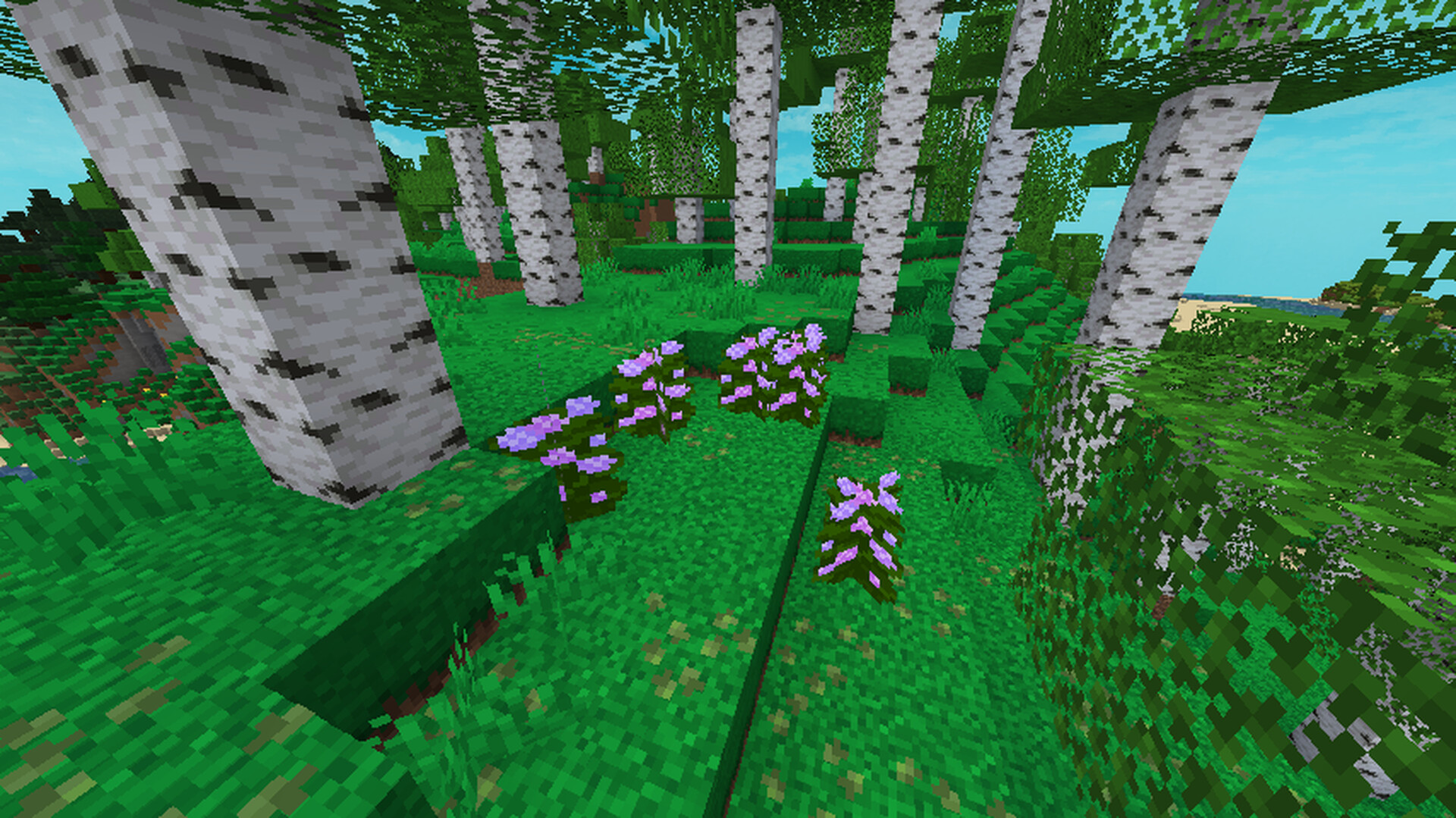 Peony to Hydrangea: Biome Edition Minecraft Texture Pack