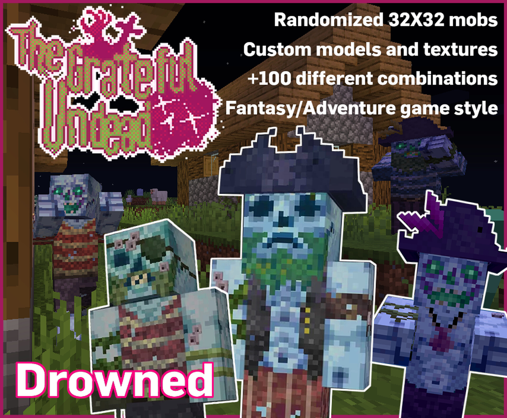 Bago´s The Grateful Undead - A 32x32 Enhanced Mob Resource Pack ...