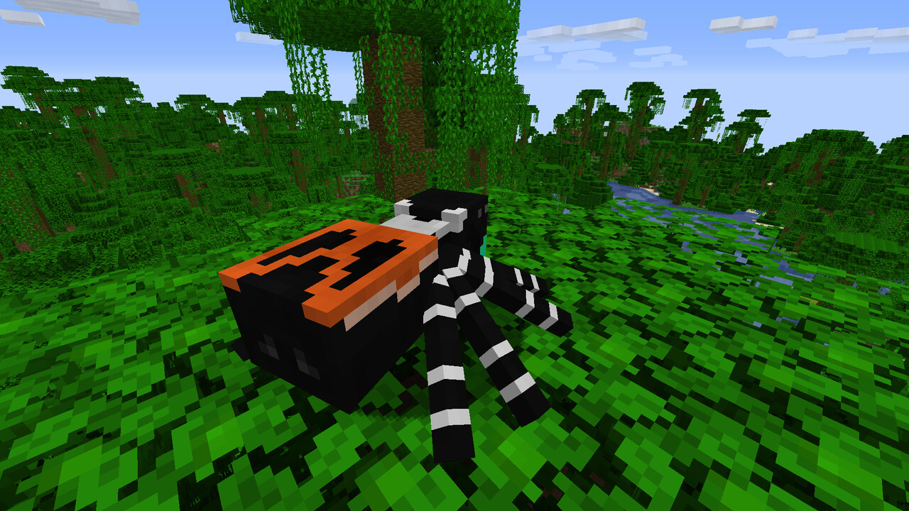 Natural Spiders Minecraft Texture Pack