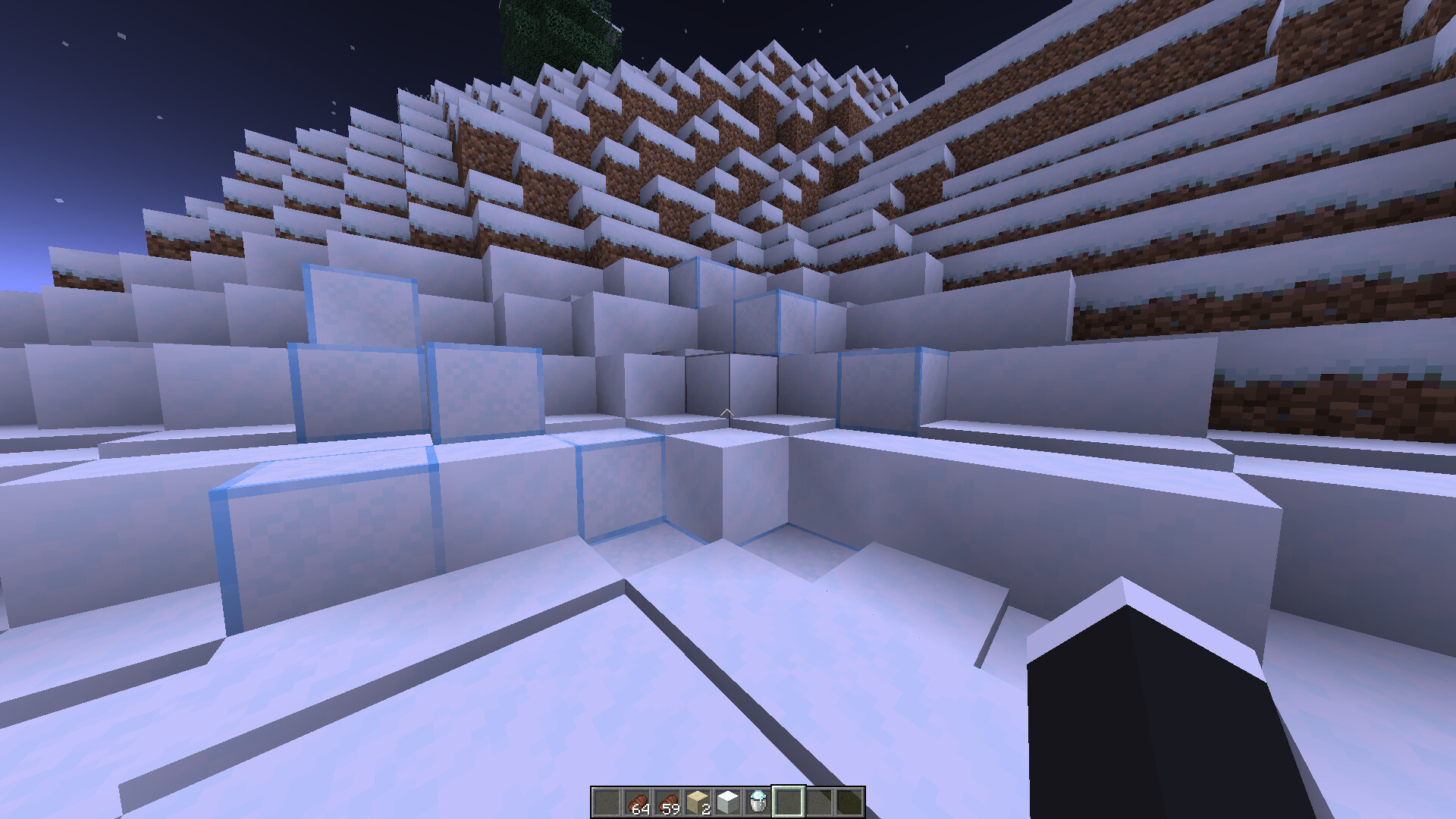 See Powder Snow Minecraft Texture Pack