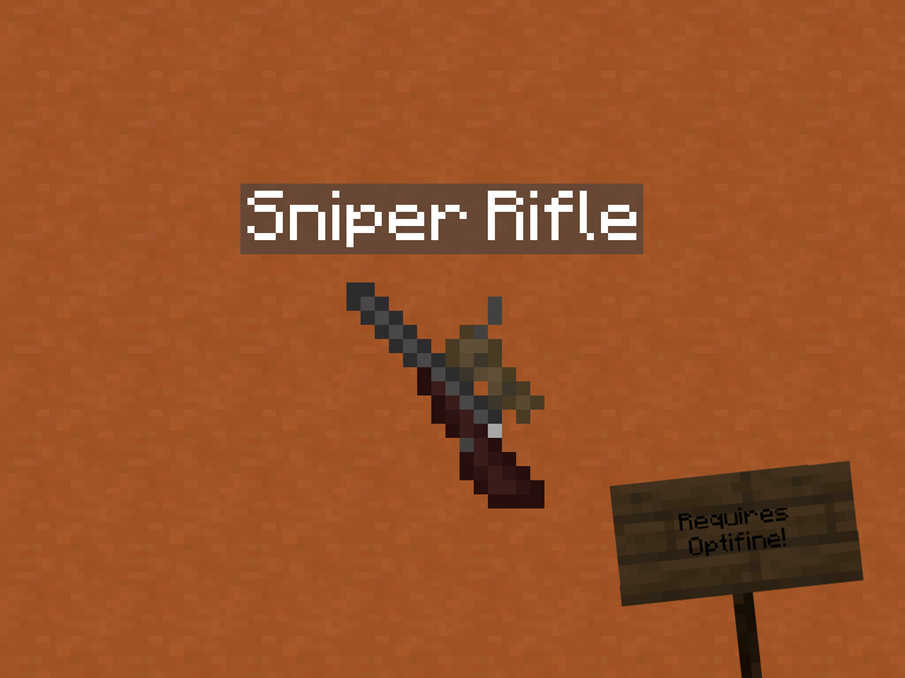 TF2 Sniper Rifle (1.16.x) Minecraft Texture Pack
