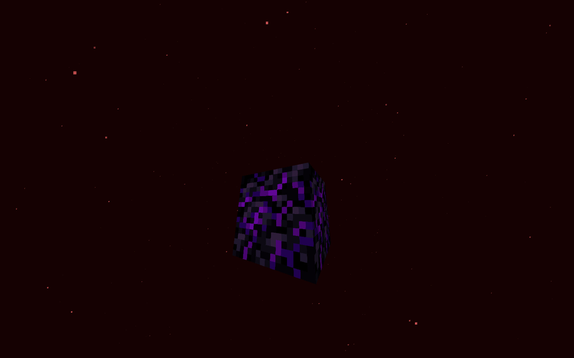 Animated Crying Obsidian Minecraft Texture Pack