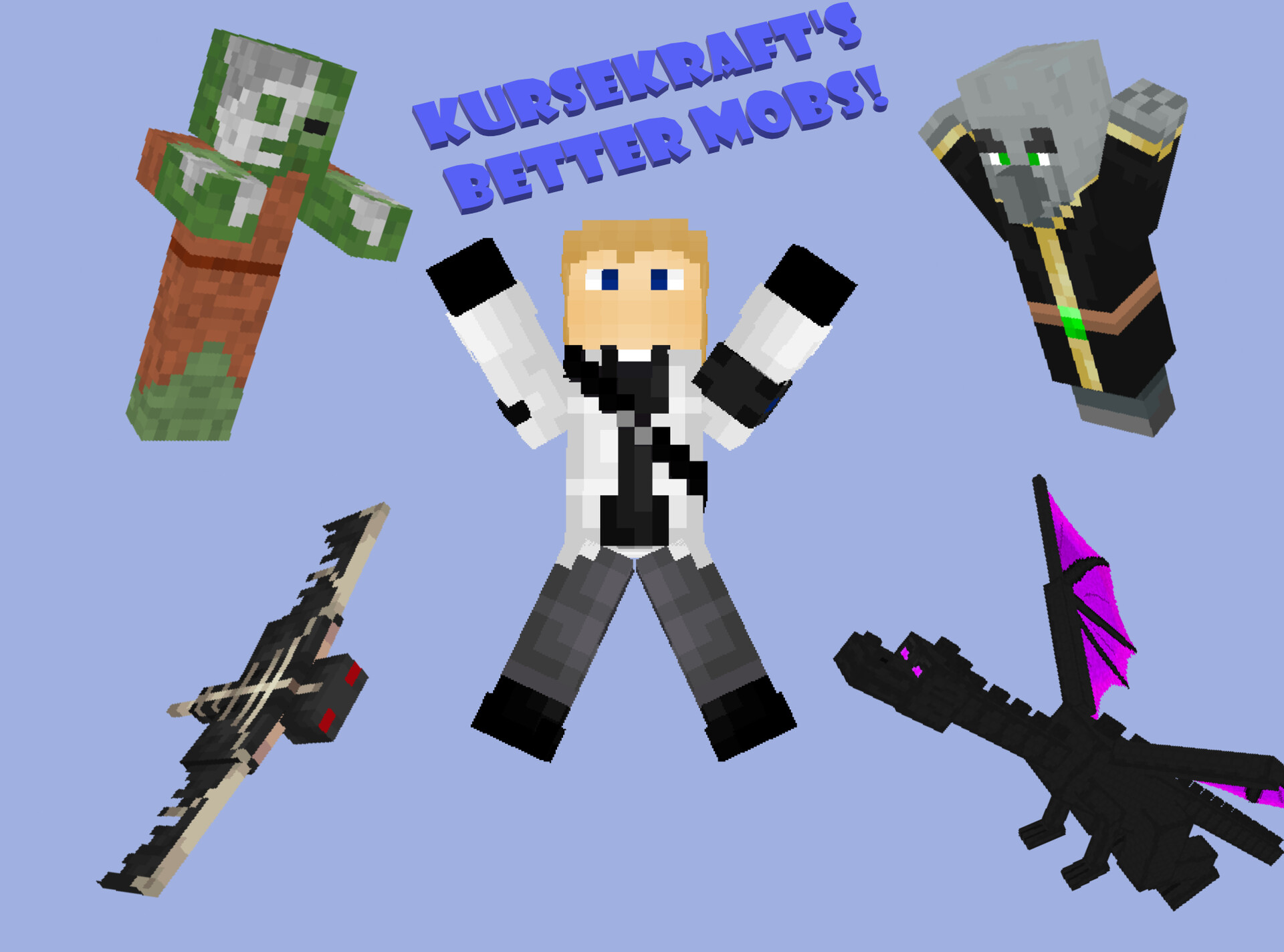KurseKraft's Improved Mobs Minecraft Texture Pack