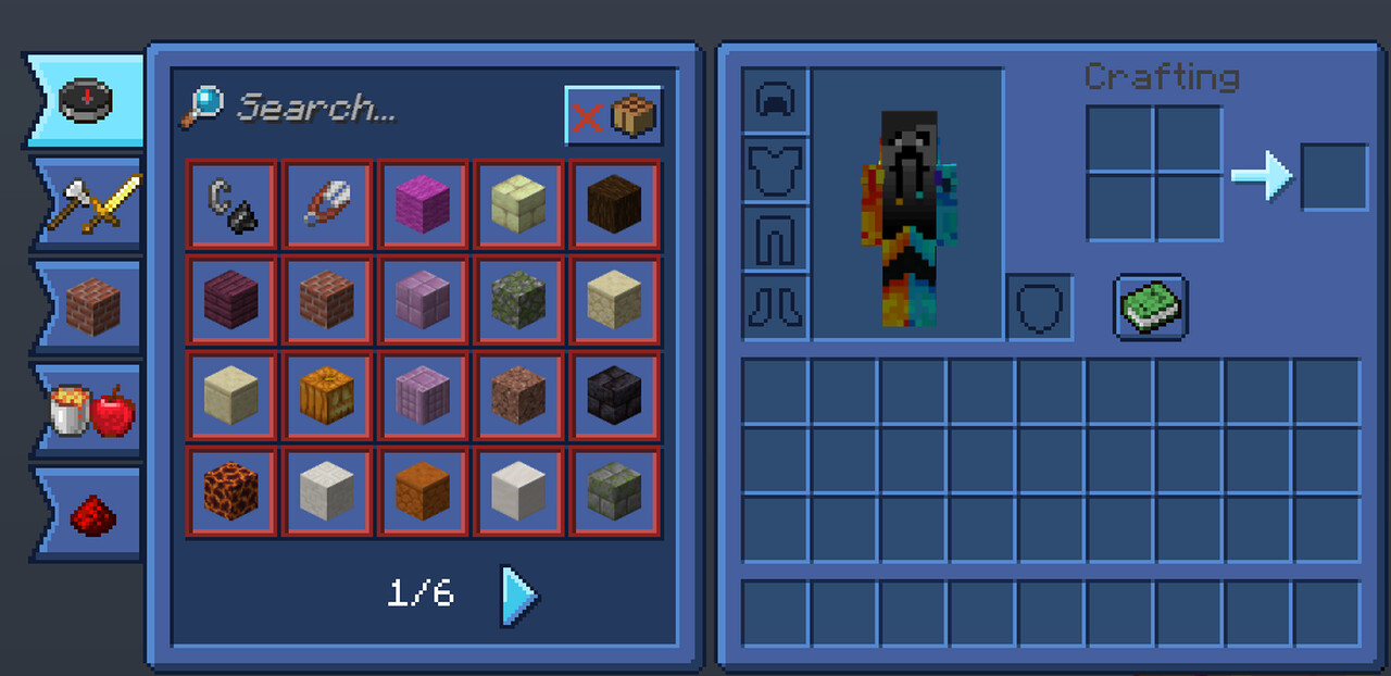 Diamond Gui Minecraft Texture Pack