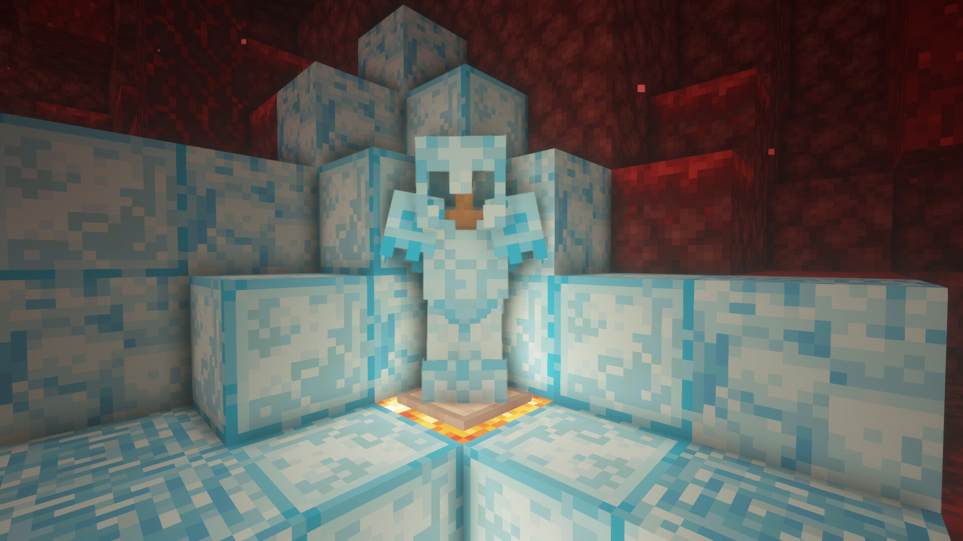 Bluerite (Netherite Remake) Minecraft Texture Pack