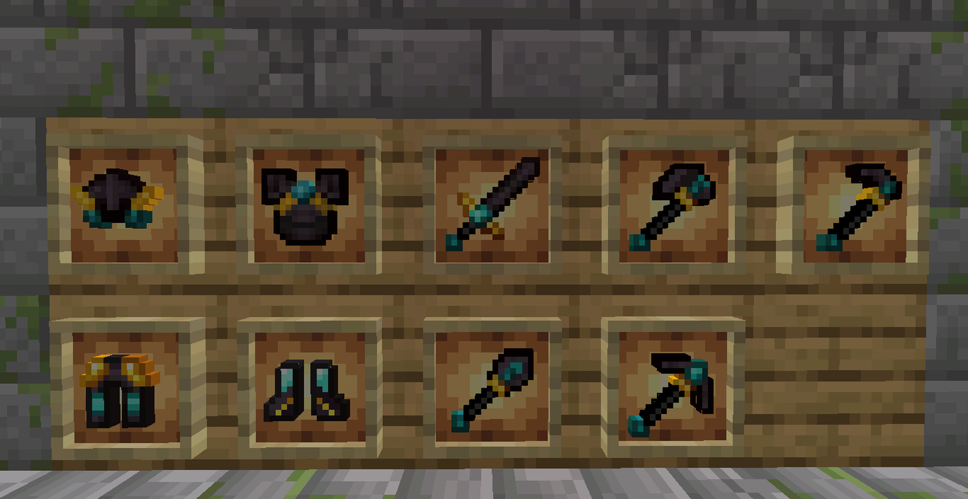 New_Netherite_Items Minecraft Texture Pack